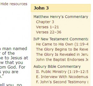 How to read commentaries alongside Scripture at the new Bible Gateway ...