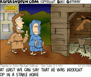 Top Five Christmas Cartoons from Reverend Fun - Bible Gateway Blog